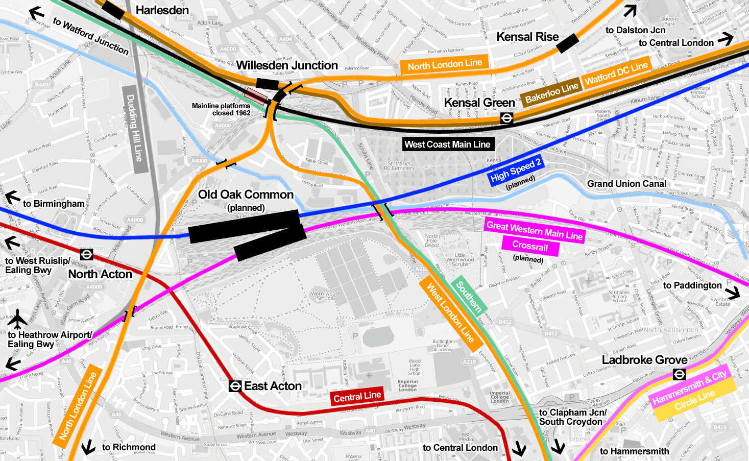PARK ROYAL - OLD OAK COMMON - KENSAL: [Reposted] Old Oak Common ...